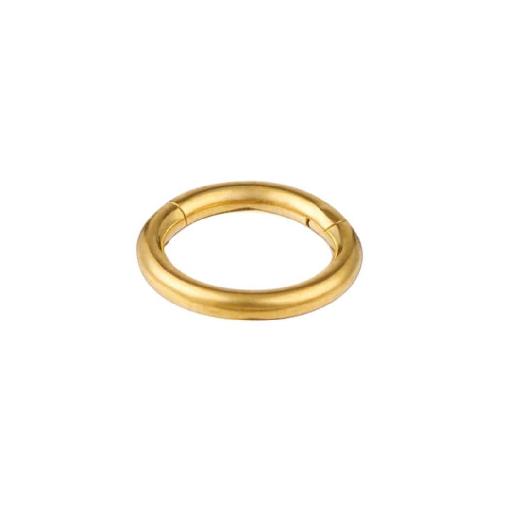 PUSCA Mini Clicker Hoop 6mm - Gold – PUSCA JEWELS